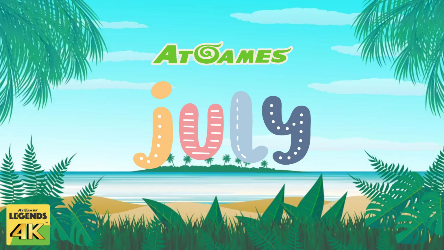 AtGames Legends 4K Monthly Calendar - AtGames