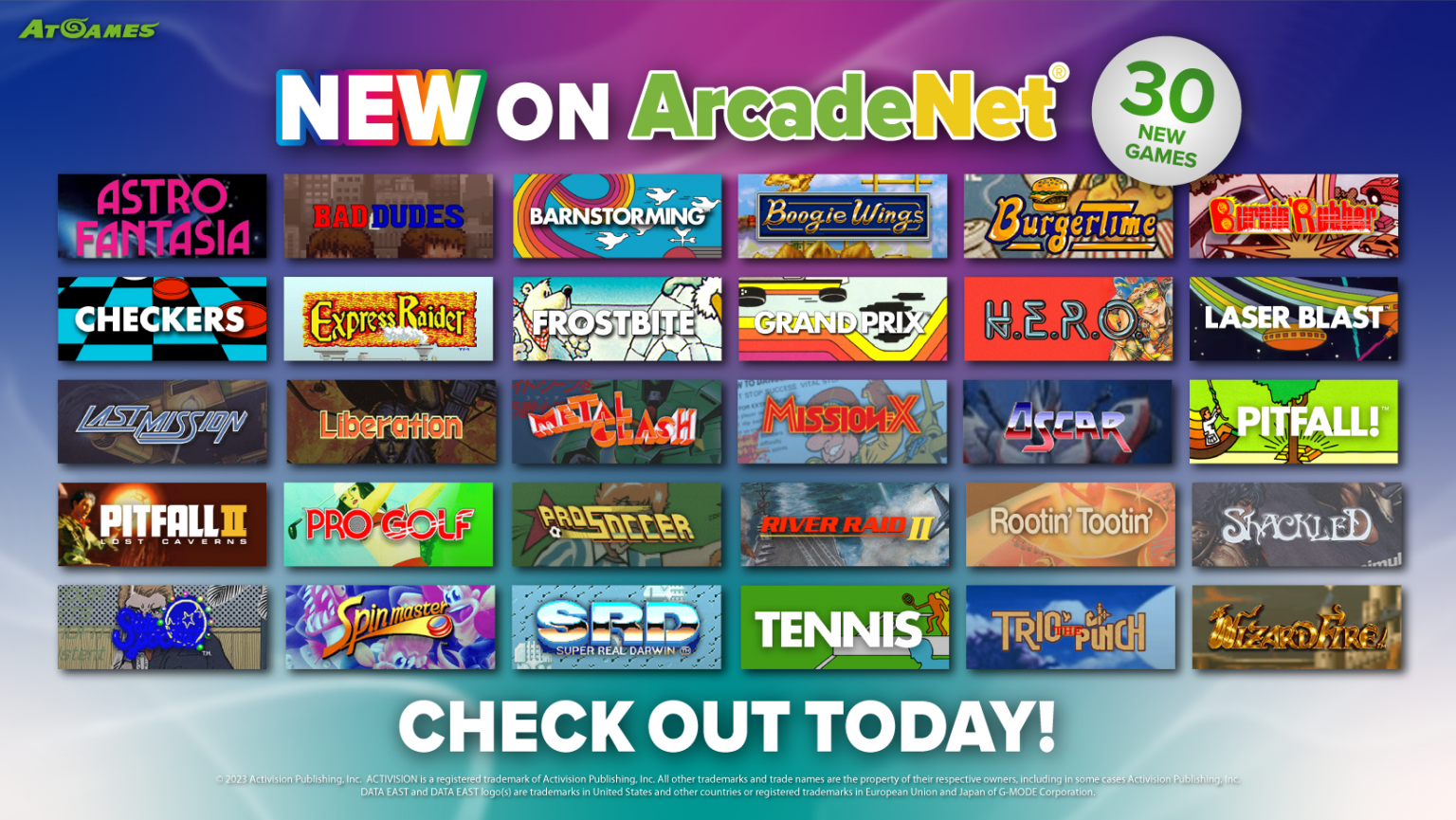 Release Notes for Game Packs and Firmware - AtGames