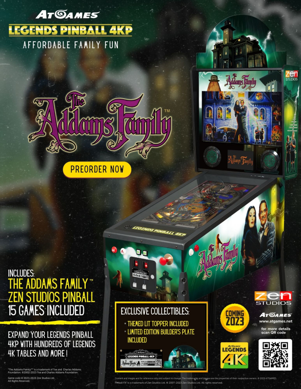 Legends Pinball 4KP (Standard) - AtGames