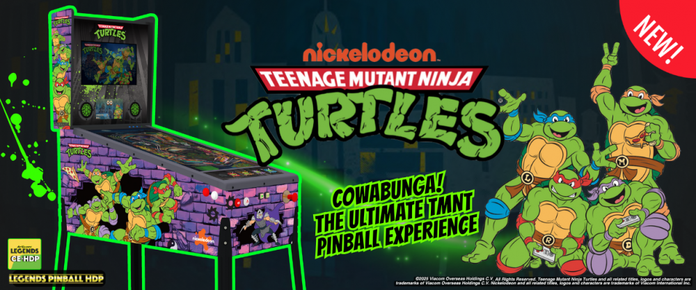 Legends Pinball HDP Teenage Mutant Ninja Turtles - AtGames