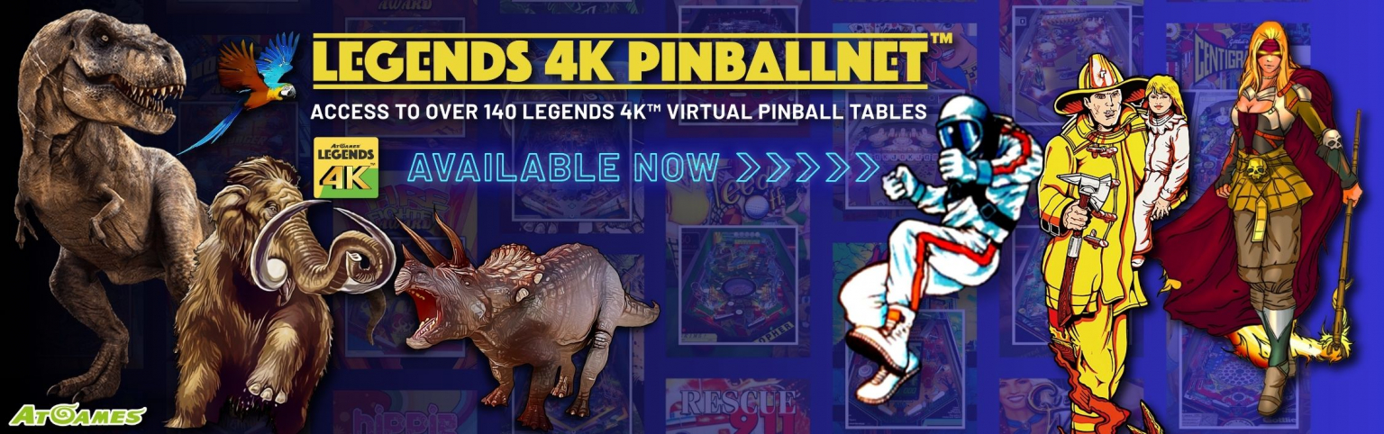 Legends 4K PinballNet™ - AtGames